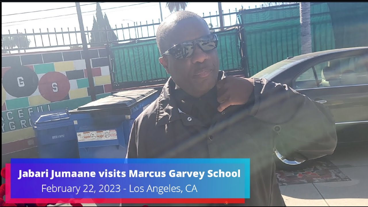 Jabari Jumaane Speaks at Marcus Garvey School Part 1 - YouTube