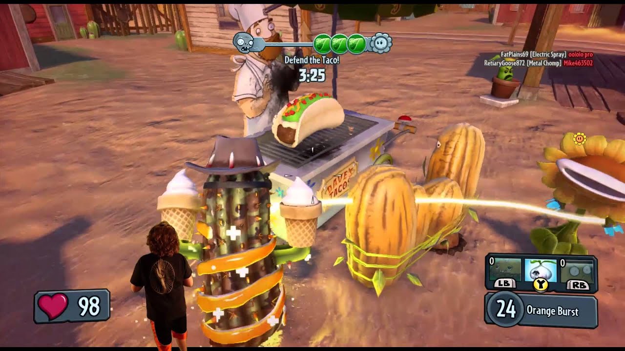 Pm5 "Taco Taco" Plants vs Zombies garden warfare taco bandits - YouTube