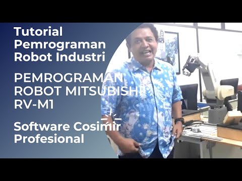 Belajar Mekatronika Yuk .... Posisi dan Program Robot Mitsubishi RV M1 dengan Cosimir ...