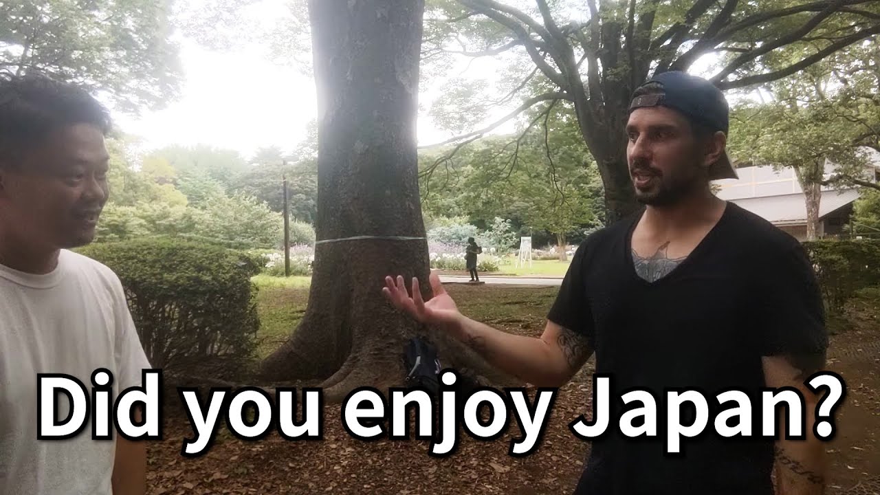 Ask questions to a tourist visiting Japan how you feel about Japan ...