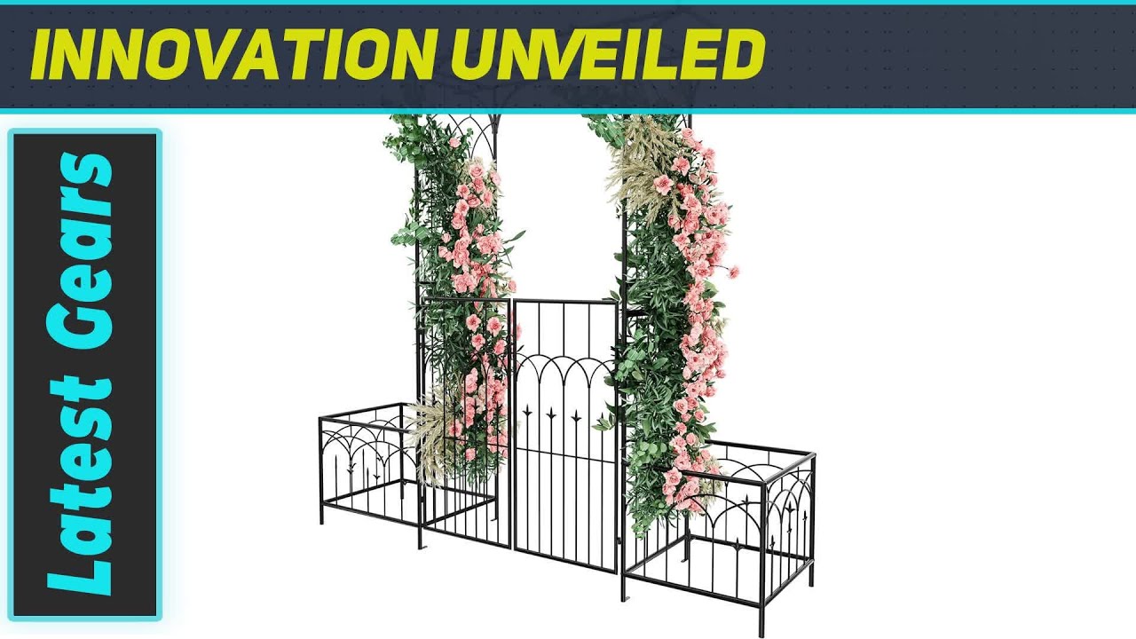 YITAHOME Garden Arbor: Most Versatile Arbor for Your Backyard? - YouTube