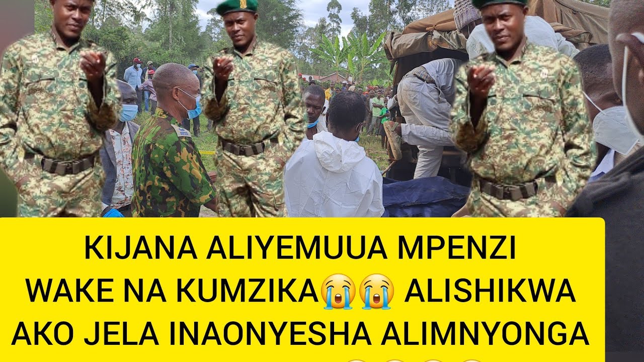 TAHARUKI YATANDA ENEO LA KIJAURI ENSAKIA MWILI WA GETRUDE WAFUKULIWA 😭😭 ...