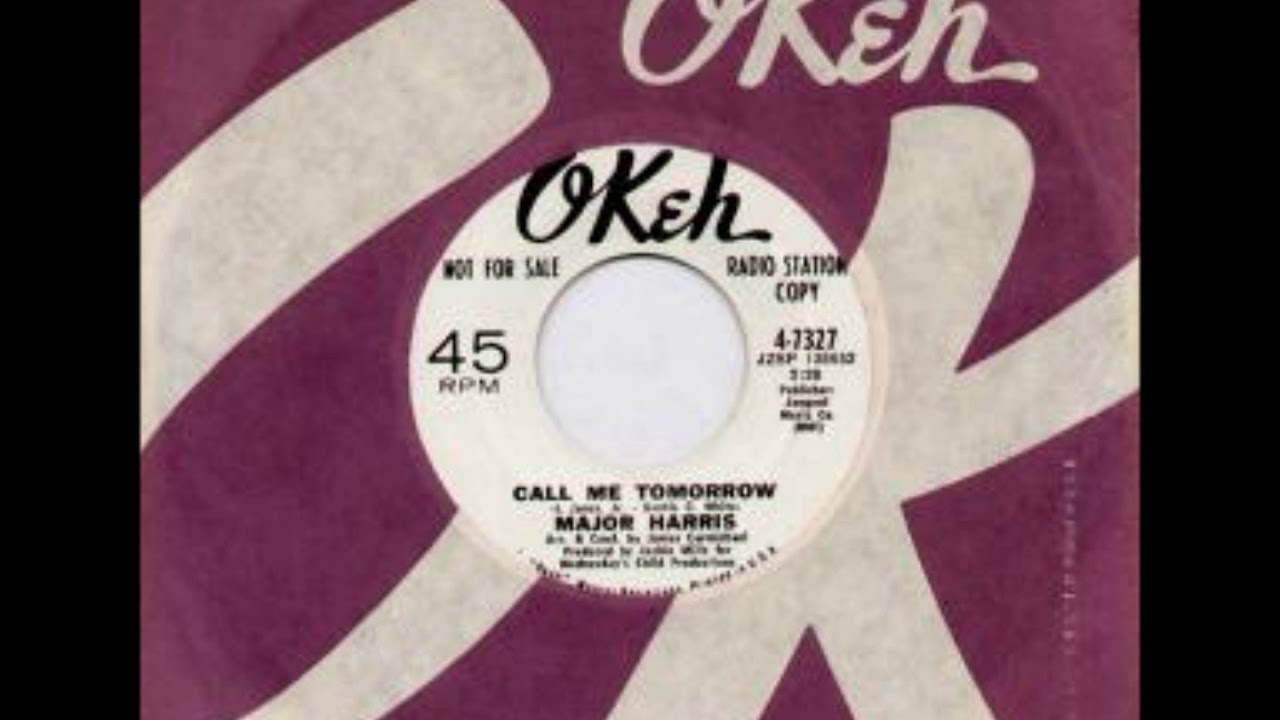 Major Harris - Call me tomorrow - YouTube