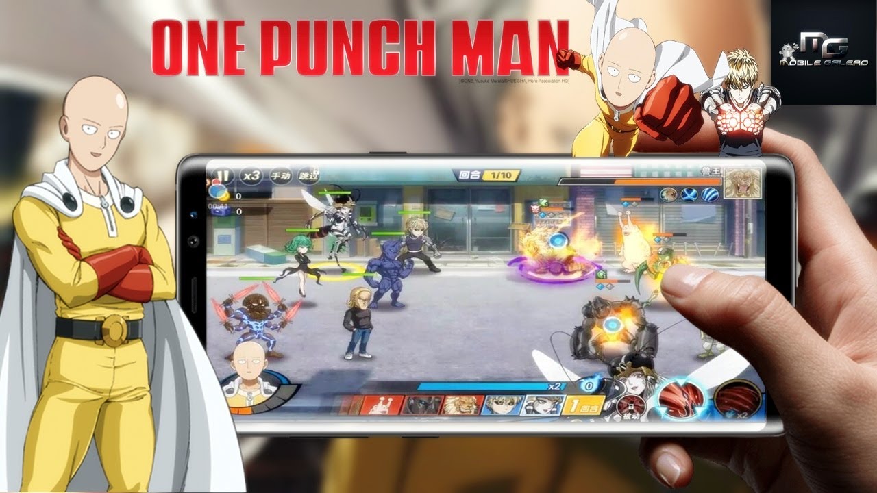 Novo Jogo do One Punch Man: The Strongest Man Oficial para Android 2020 ...