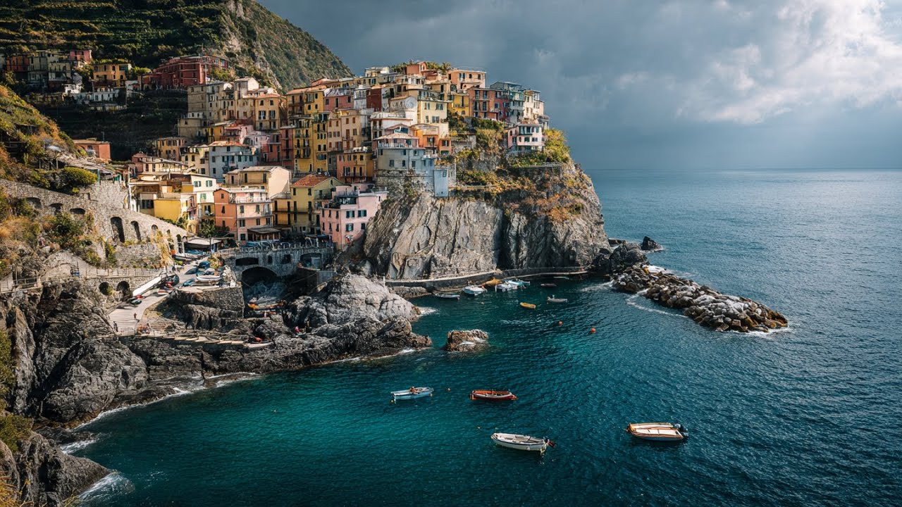 Azure Coast 💙 Mediterranean Blue Waves & Peaceful Italian Seaside ...