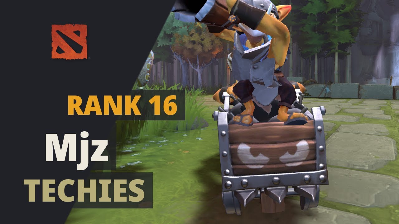 Mjz (Rank 16) plays Techies Dota 2 Full Game - YouTube