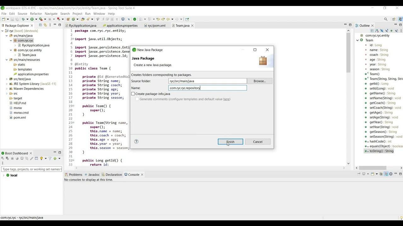 Spring Boot add JPA Repository Interface to build out our REST service - YouTube