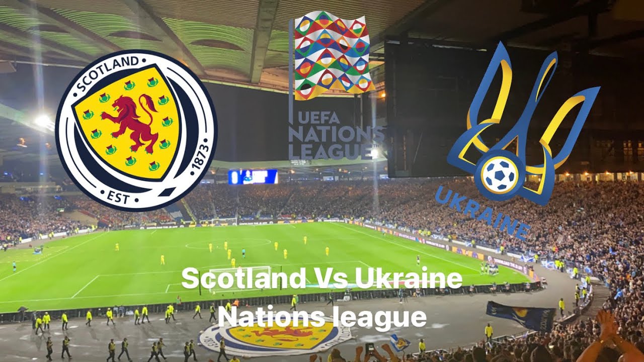 Scotland ease past Ukraine to go top of the group | Scotland Vs Ukraine ...