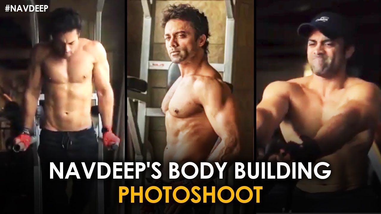 Navdeep Massive Work Outs At Gym | Tollywood Actor Navdeep Body ...