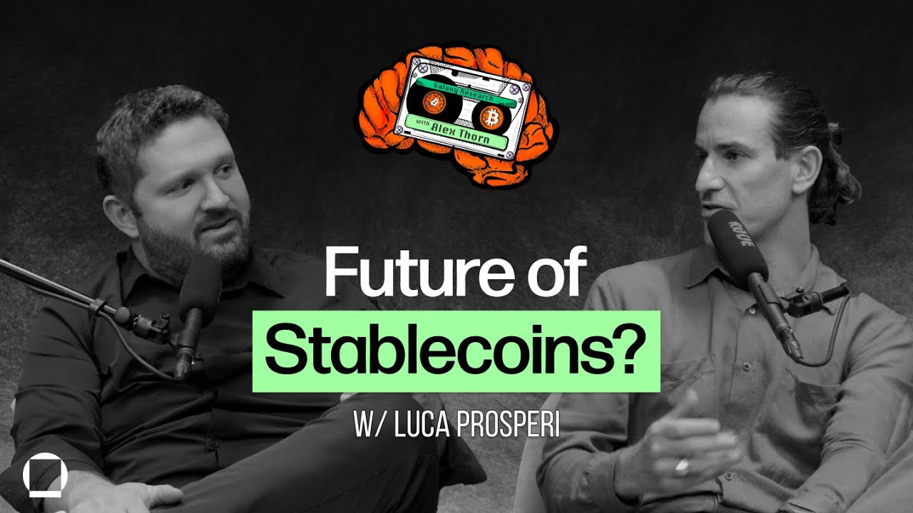 Future of Stablecoins? w/ Luca Prosperi - YouTube