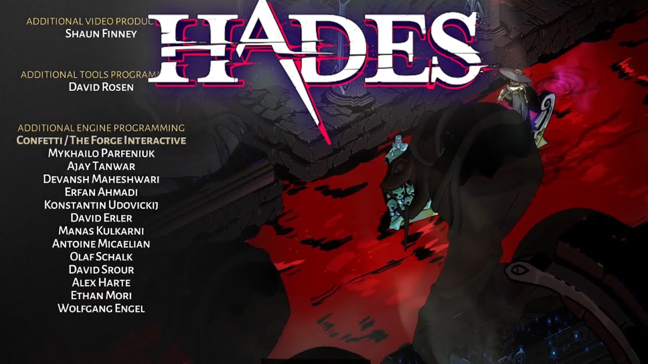 Hades Ending and Credits Roll Main Quest - YouTube