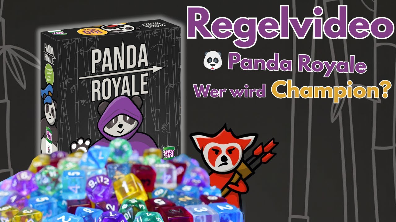 PANDA ROYALE: Regeln und Spielablauf - YouTube