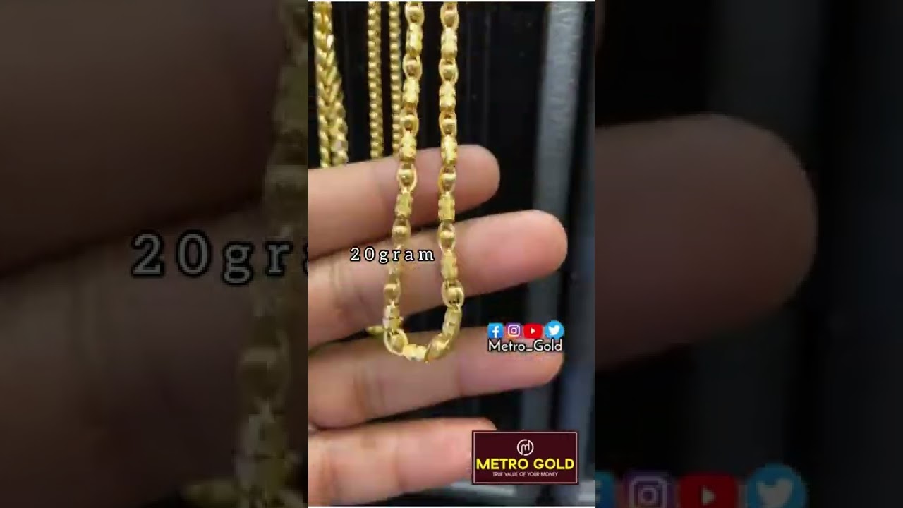 6-40 gram chains//Latest model chains//Different types of chains#gold # ...