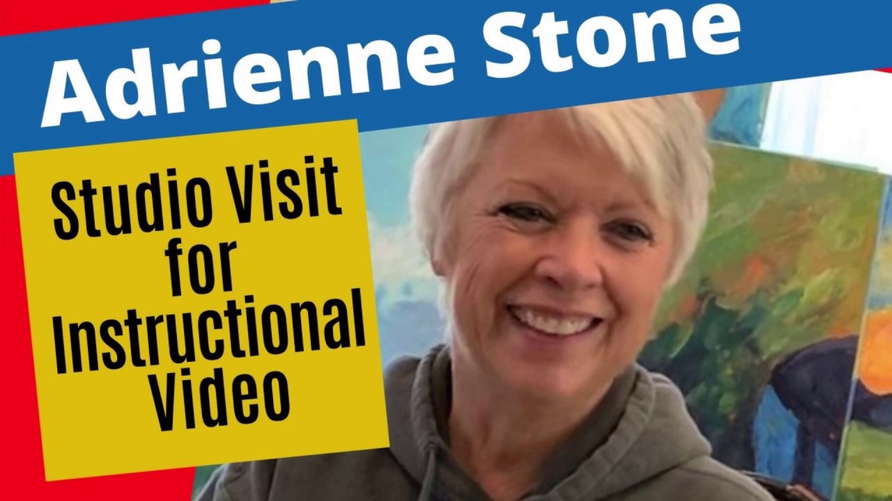 ADRIENNE STONE - Paint Session for her Instructional Video on How to ...