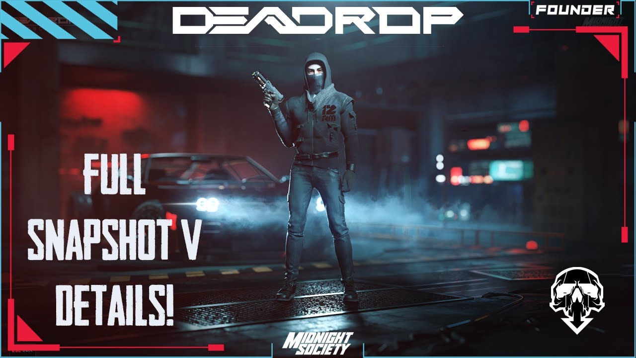 DEADROP Snapshot V: Full details & breakdown #deadrop #drdisrespect # ...