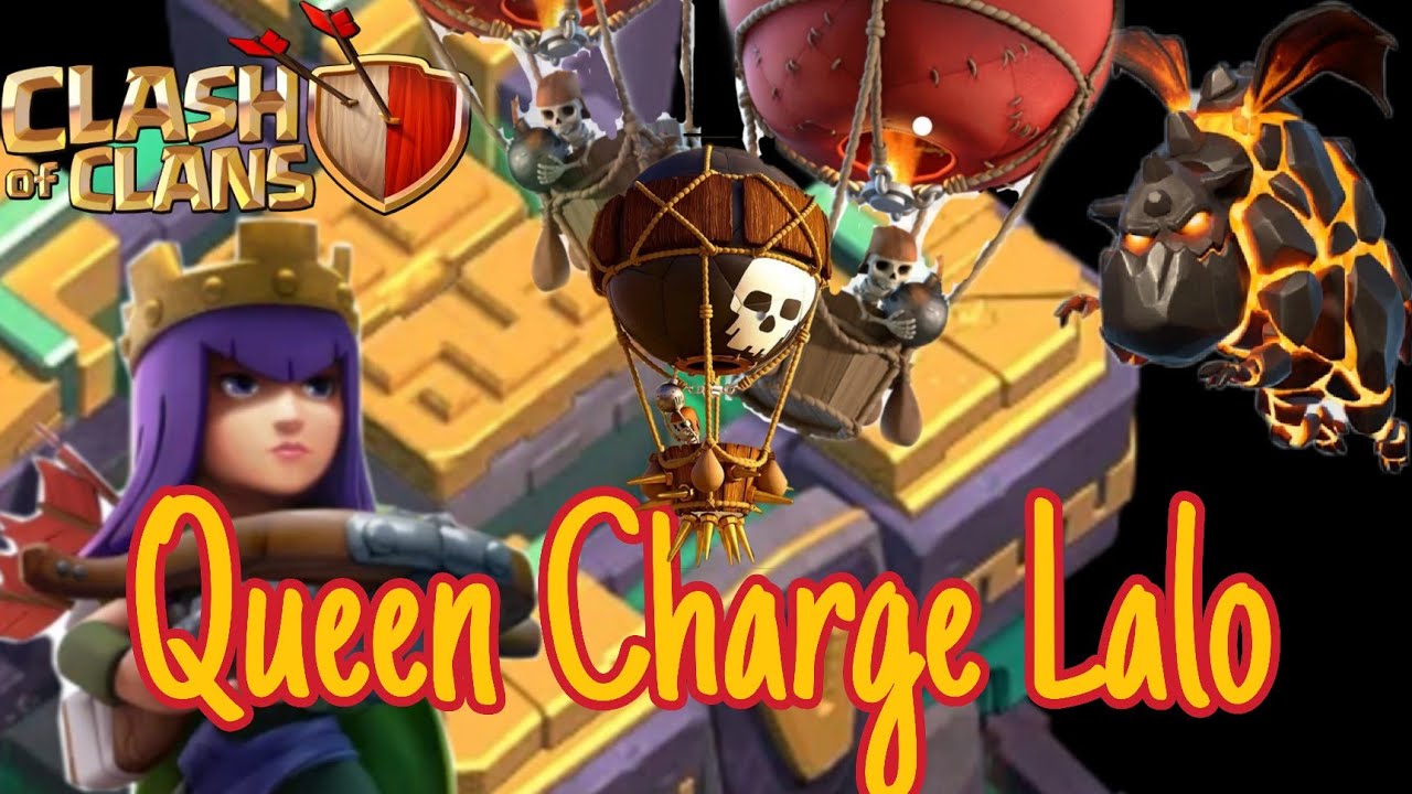 Th 14 Queen Charge Lalo || Clash of Clans || #clashofclans #viral # ...