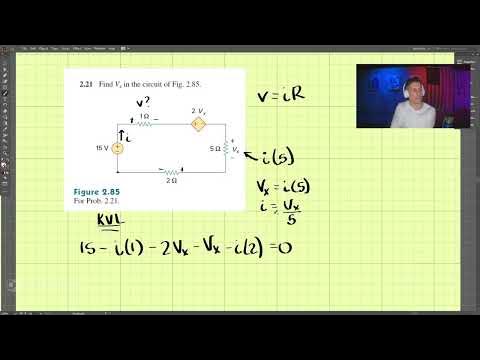 2.21 - Example Problem - Fundamentals of Electric Circuits - YouTube