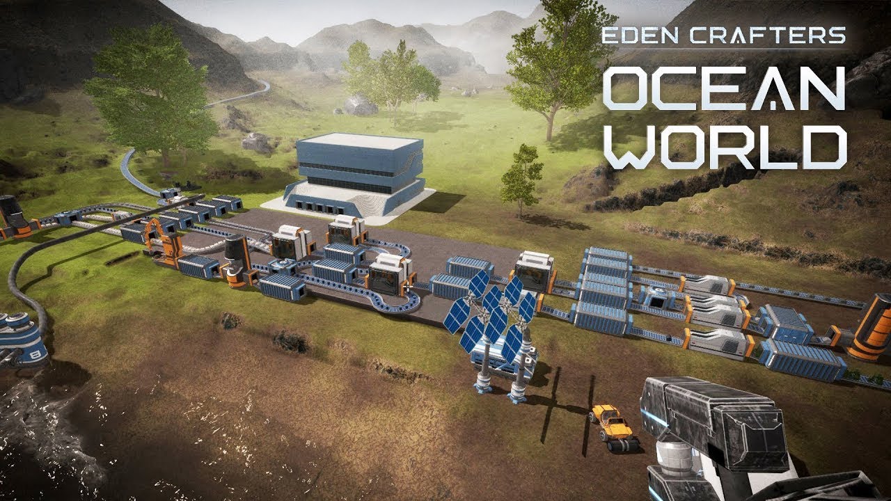 №1ПРОХОЖДЕНИЕ Ocean World Eden Crafters ТЕРРАФОРМИРУЕМ ПЛАНЕТУ И ПРОСТО ...