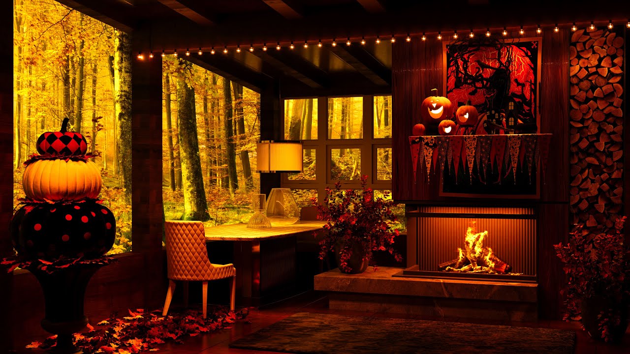 Sweet Spring Morning Ambience on Porch With Cozy Dawn Rain and ...