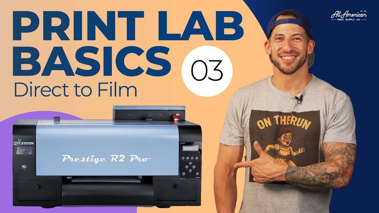 Print Lab Basics: DTF Printing Made Easy | Ep.3 @dtfstation - YouTube
