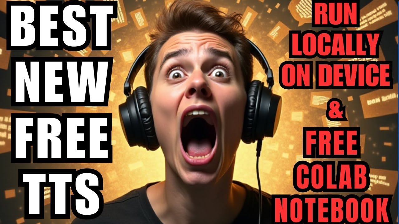 FREE Local Elevenlabs Alternative Text To Speech App With Adam Voice ...