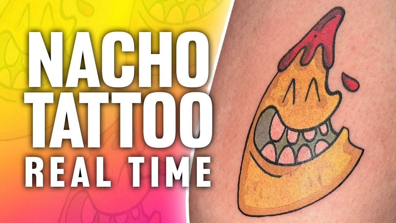 NACHO Color TATTOO Process REAL TIME // Sophi Lavie - YouTube