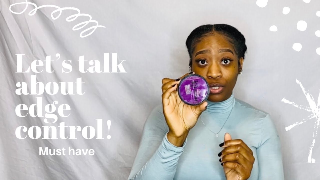 Best Edge Control for Natural Hair | 4 type hair | Long Lasting & Max ...