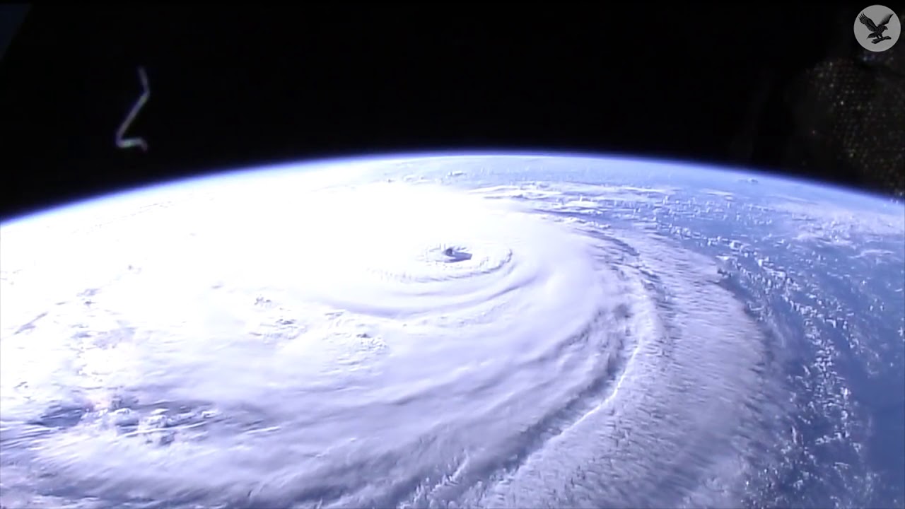 Hurricane Florence: Timelapse of storm from space as it approaches east ...