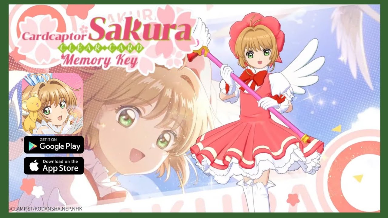 CARDCAPTOR SAKURA MEMORY KEY | GAMEPLAY, CASUAL, HISTÓRIA, DECORAÇÃO ...