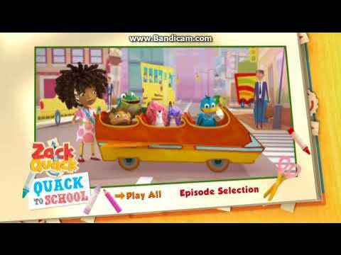 Zack & Quack: Quack to School Menu Walkthrough - YouTube