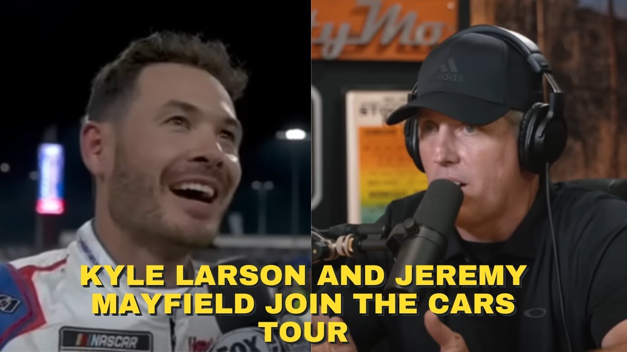 Kyle Larson and Jeremy Mayfield Enter CARS Tour Race At Caraway! - YouTube