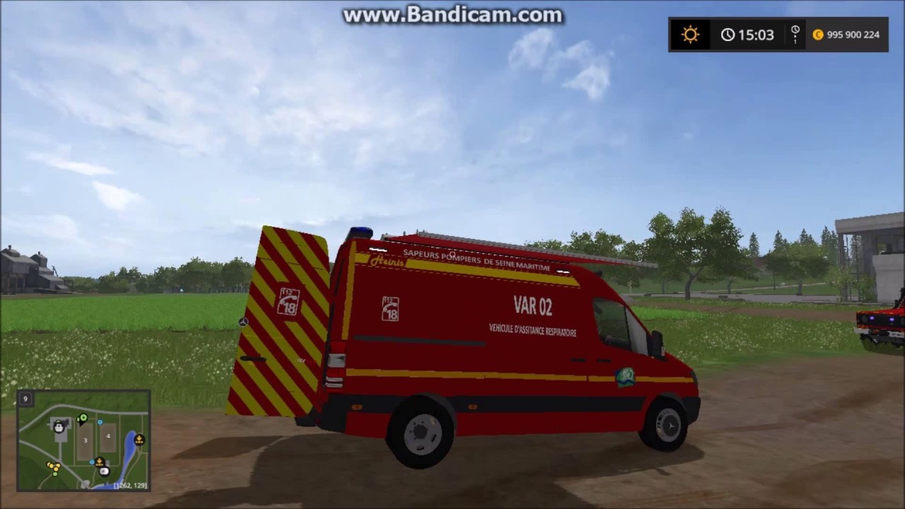 Farming Simulator 17 | Véhicules Pompiers - YouTube