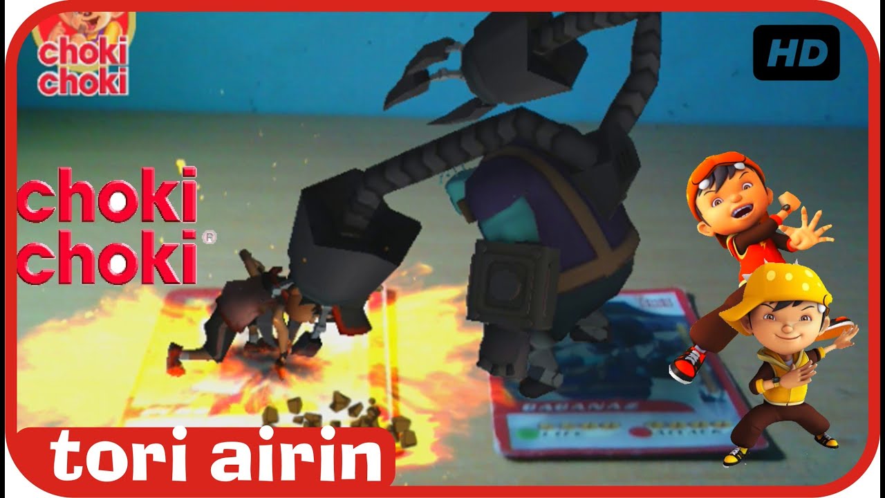Card 3D Choki Choki Boboiboy Augmented Reality The Movie Tori Airin ...