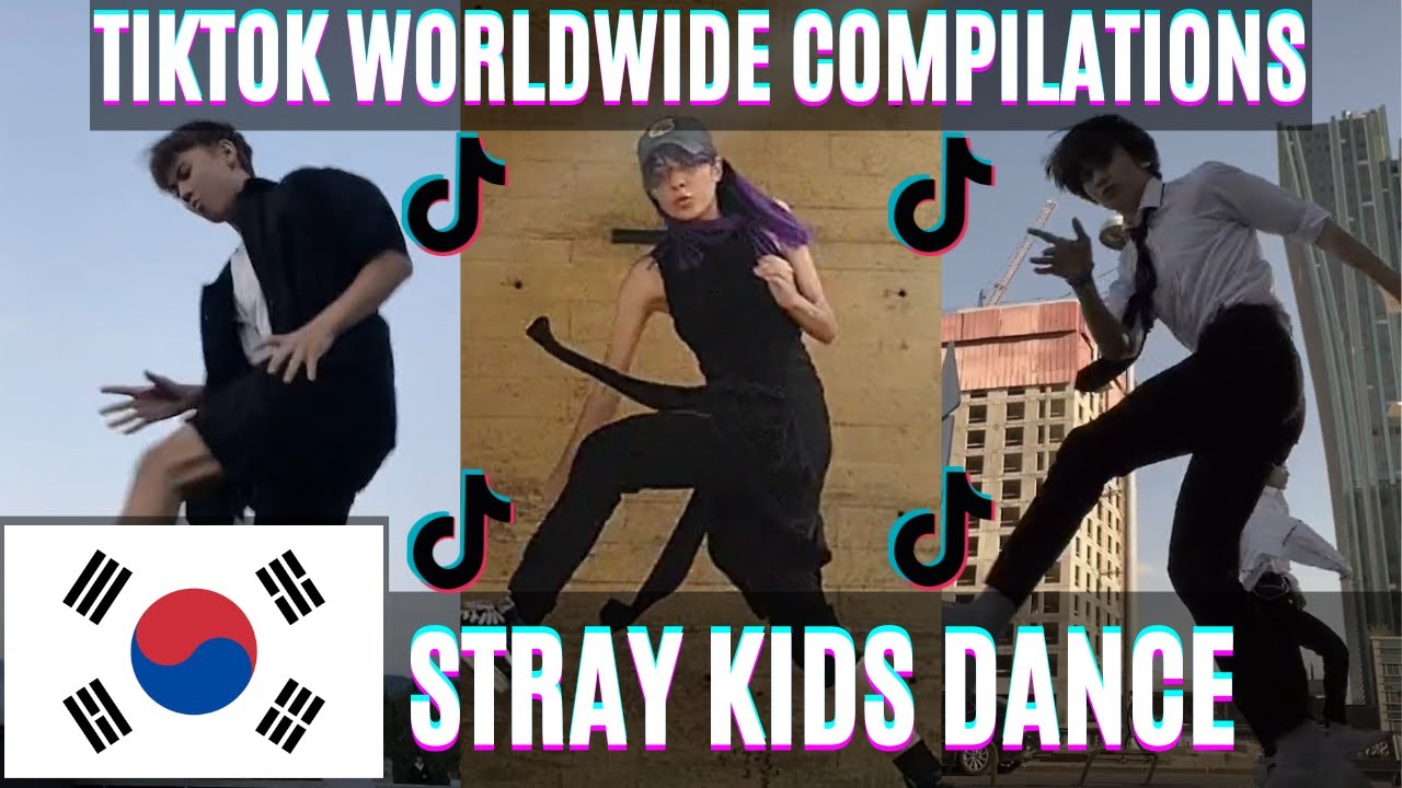 Stray Kids Jumpstyle Dance Korean Tiktok Trend Compilation | Thunderous ...