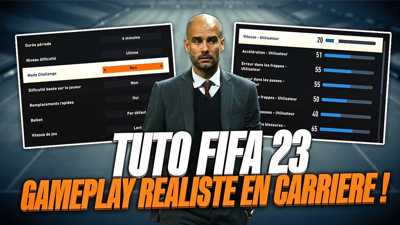 FIFA 23 | COMMENT AVOIR UN GAMEPLAY RÉALISTE EN CARRIÈRE MANAGER ...