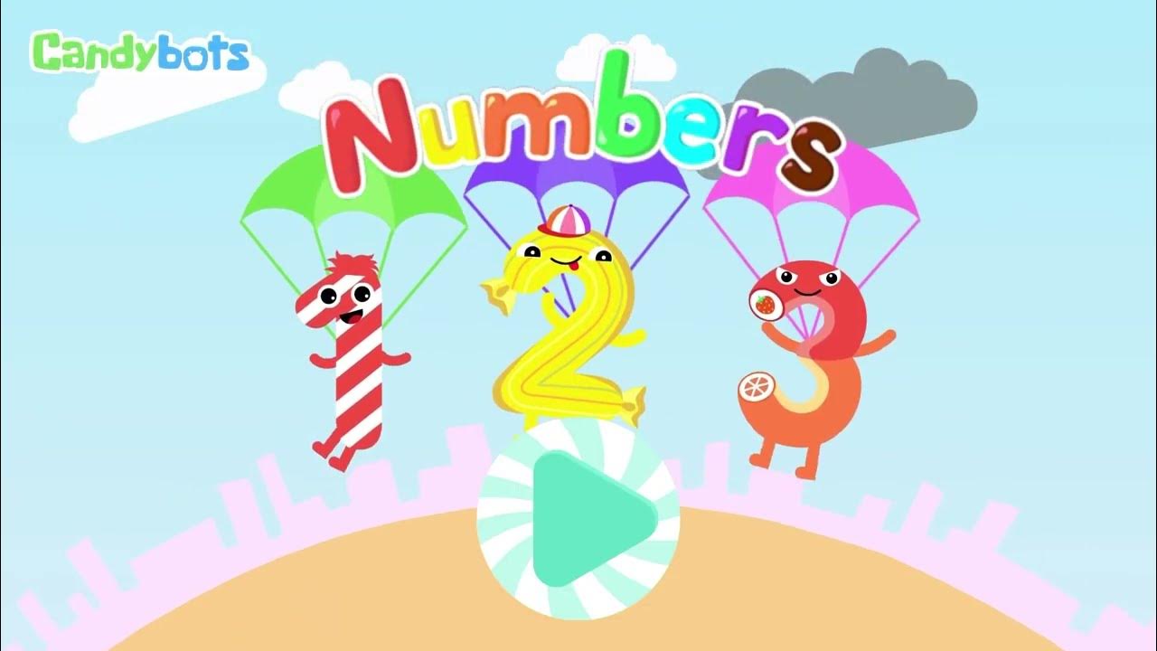 Candy 123 Numbers Learn To Read And Write Numbers From 1 To 10