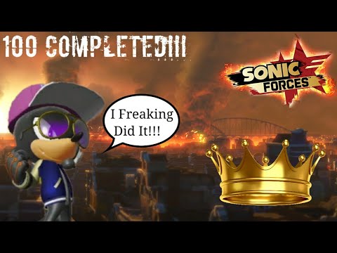 Sonic Forces - 100% Completed! / Showing Every Wispons & Clothings ...