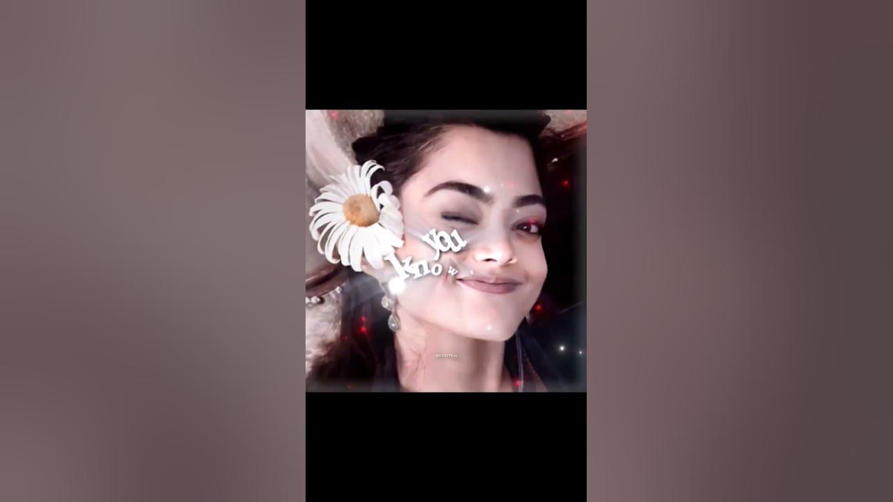 Reminder | RASHMIKA MANDANNA | Ae inspired | alight motion| #shorts #short #shortsvideo #love ...