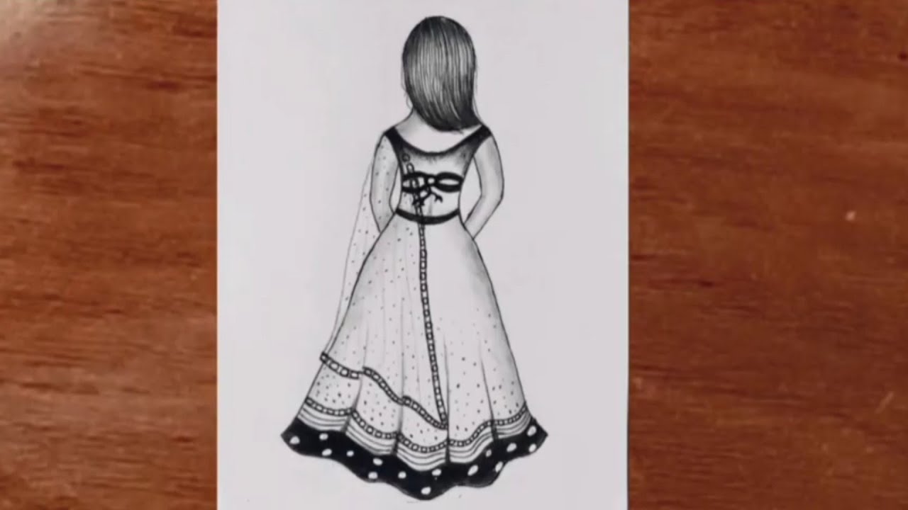 how to draw a girl, step by step girl drawing, drawing for beginners ...