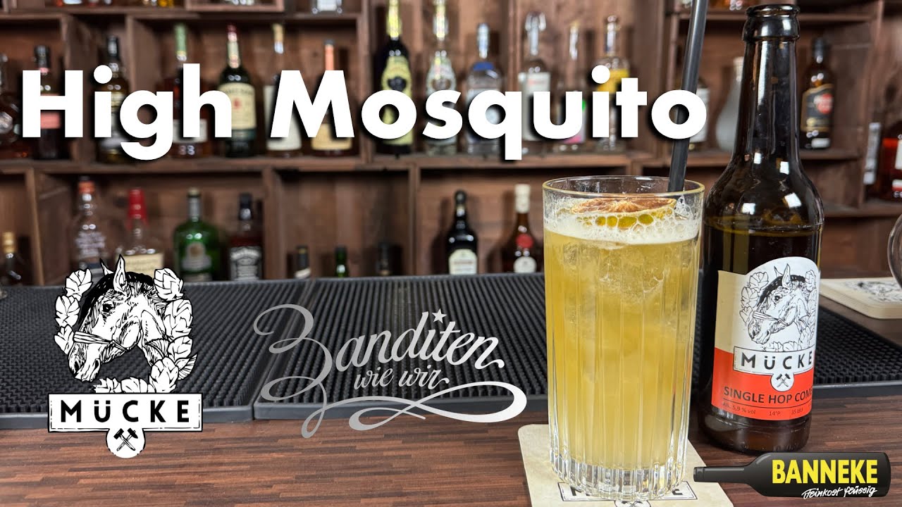 High Mosquito - Mücke Bier Cocktail selber mixen - Schüttelschule by ...