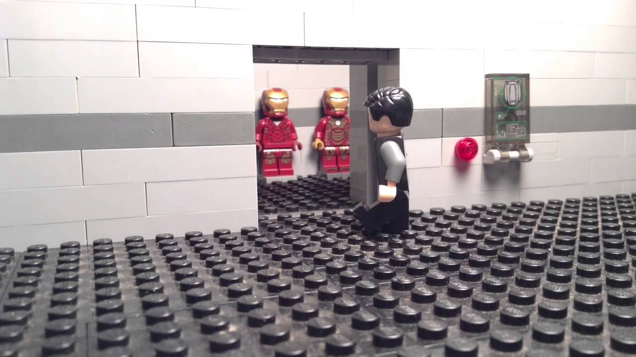 Tony Stark's base (brickfilm short) - YouTube