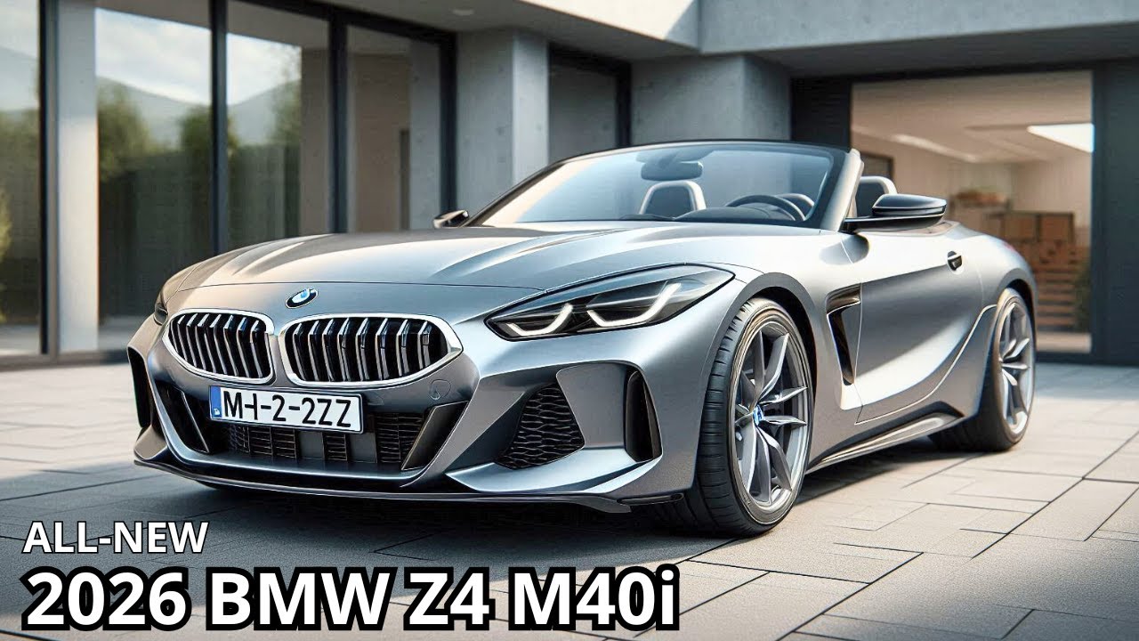 2026 BMW Z4 M40i Is HERE — and It's Better Than Ever! - YouTube