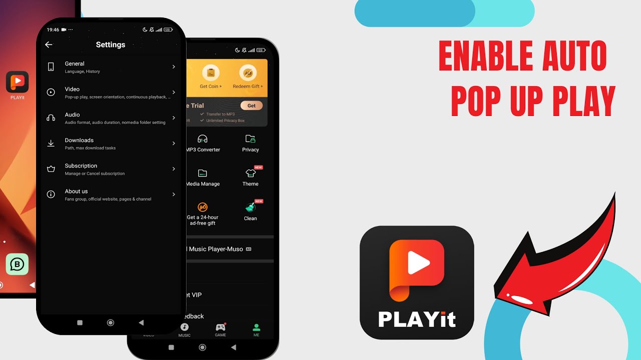 Enable Auto Pop up Play On PLAYit. |Technologyglance - YouTube