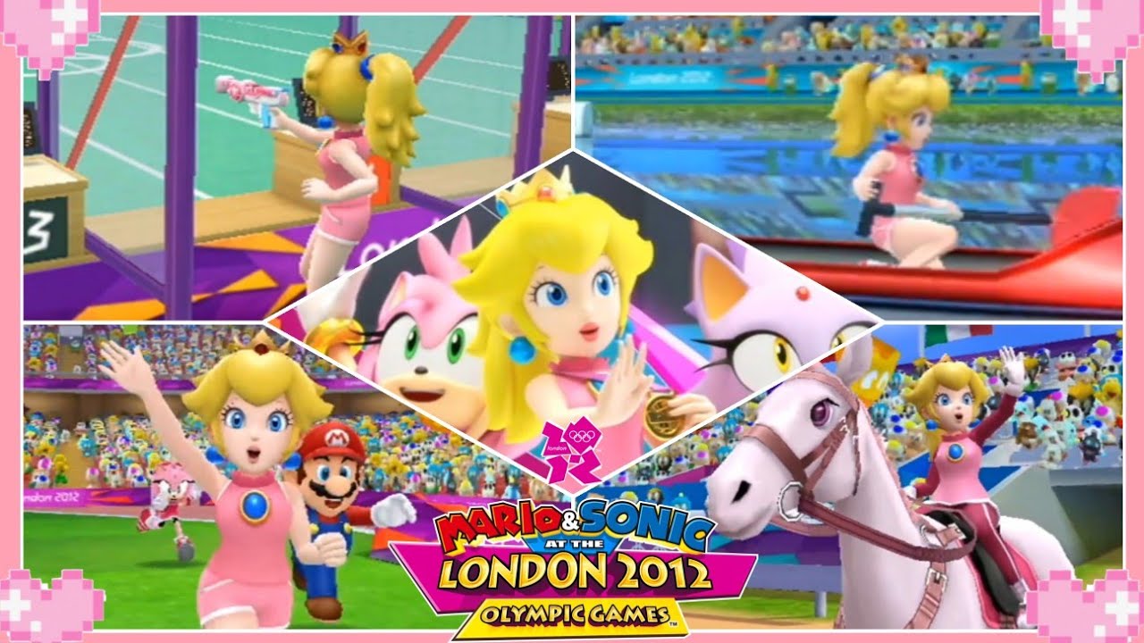 💗 Mario and Sonic at the London 2012 Olympics Games Wii (All Events ...