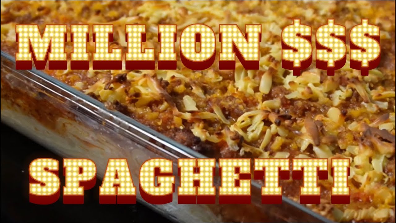 My version of the infamous MILLION DOLLAR SPAGHETTI - YouTube