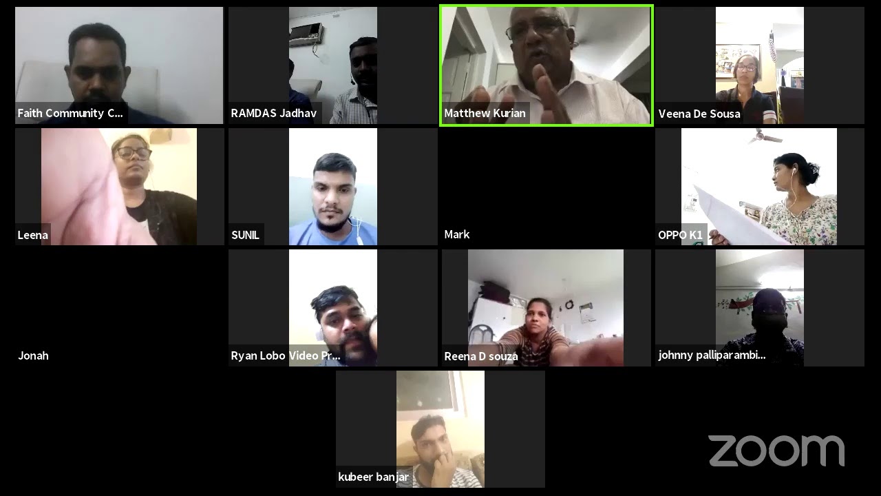 Faith Community Church's Zoom Meeting - YouTube