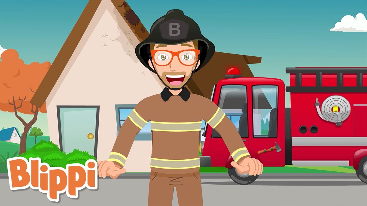 Fire Truck song Blippi | Kids Learning | Children's Songs | Baby Songs ...