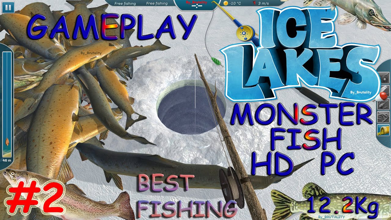 Ice Lakes PC GAMEPLAY #2 ICE FISHING SIMULATOR FR 2016 HD - YouTube