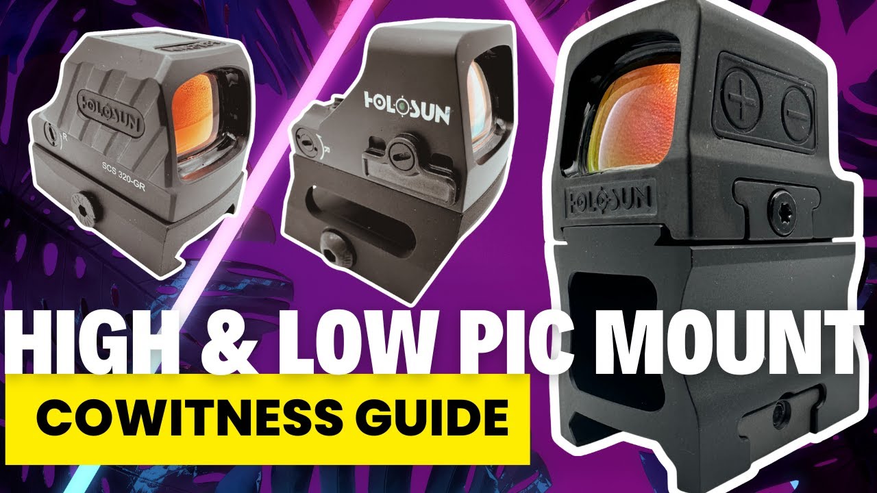 Holosun Optics on Picatinny Rails: Low Profile vs. High Absolute Co ...