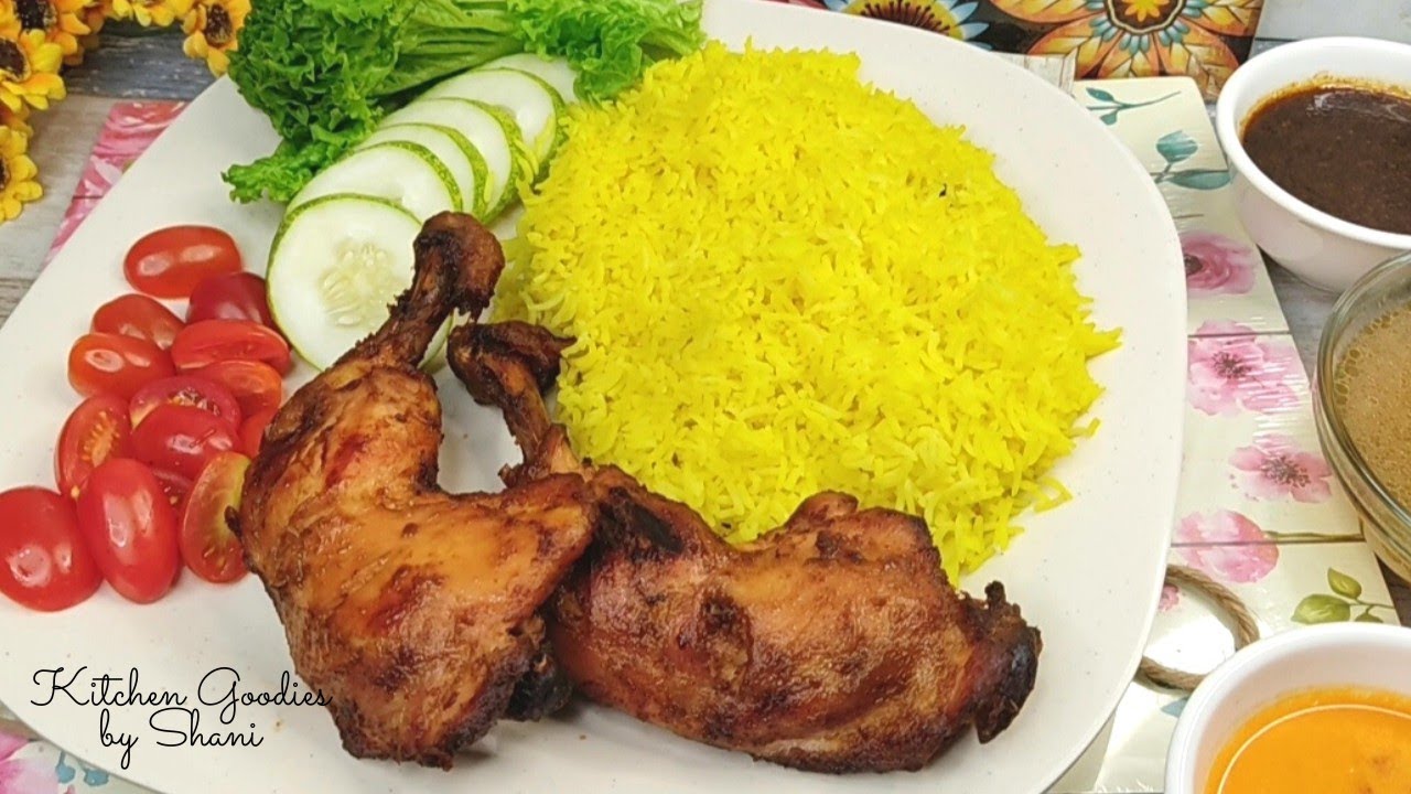 Roasted Chicken Rice | Singapore Chicken Rice | Chicken Rice Recipe ...